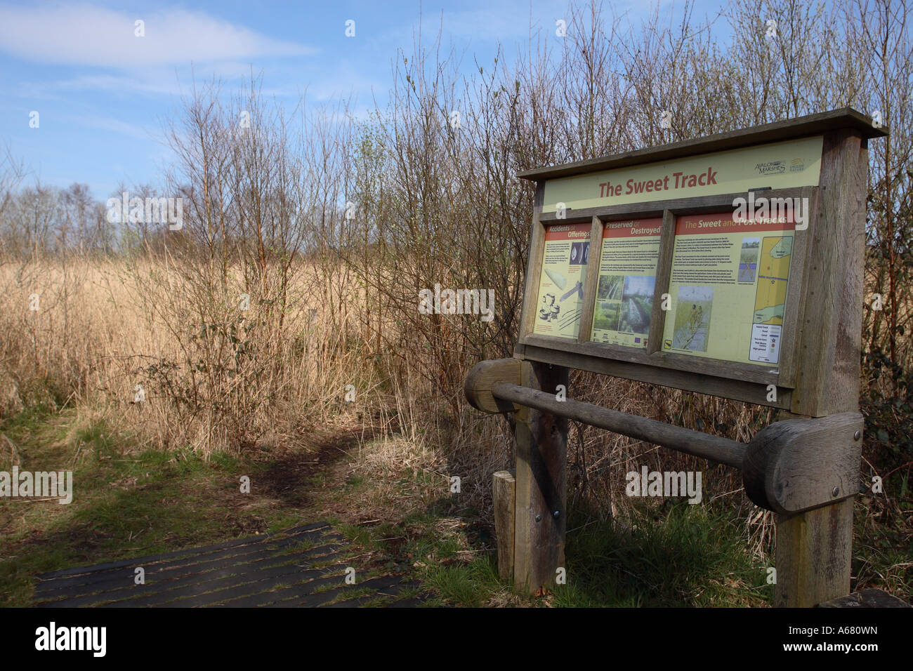 Sweet track somerset hi-res stock photography and images - Alamy