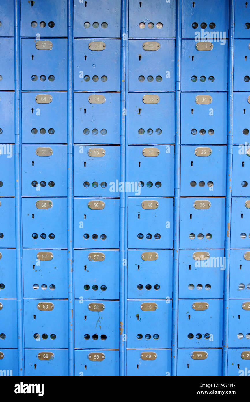 Vintage post boxes in Pilgrim’s Rest Mpumalanga Province South Africa ...