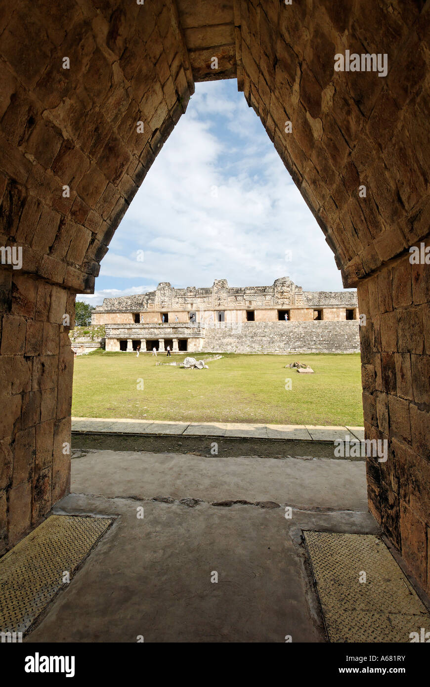 Cuadrangulo de las Monjas, quadrangle or square of the nuns, Maya ...