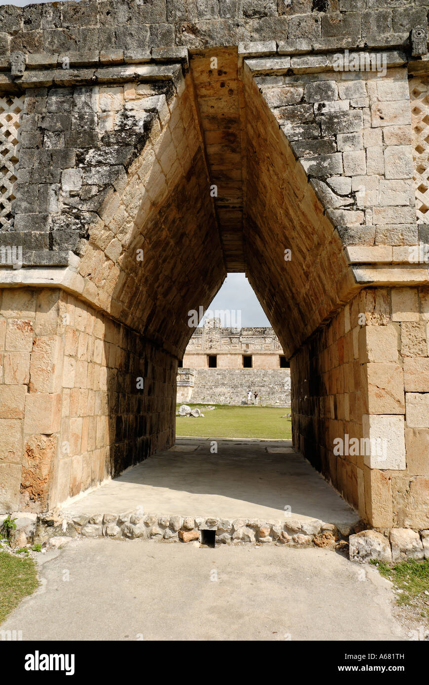 Cuadrangulo de las Monjas, quadrangle or square of the nuns, Maya ...