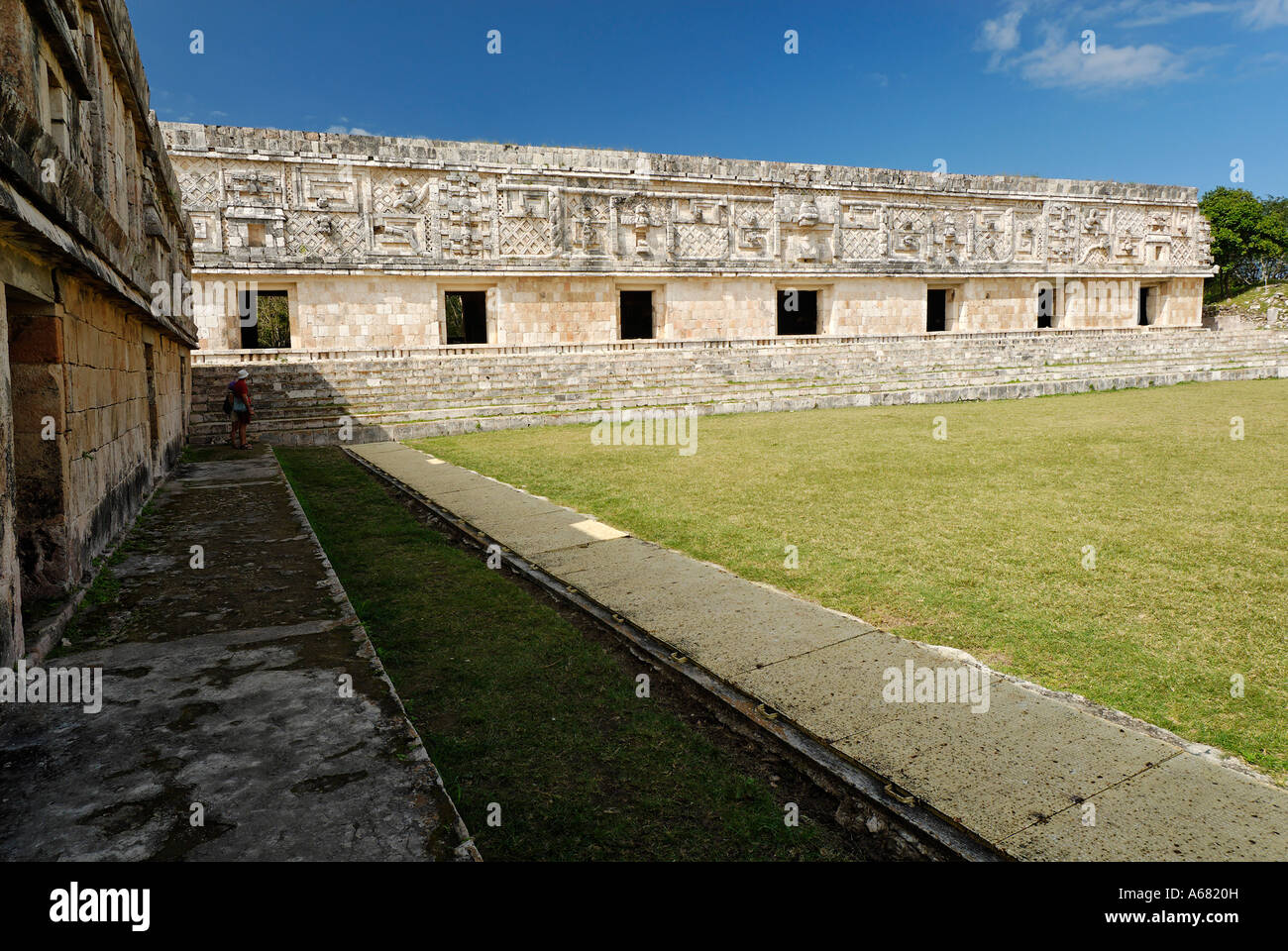 Cuadrangulo de las Monjas, quadrangle or square of the nuns, Maya ...