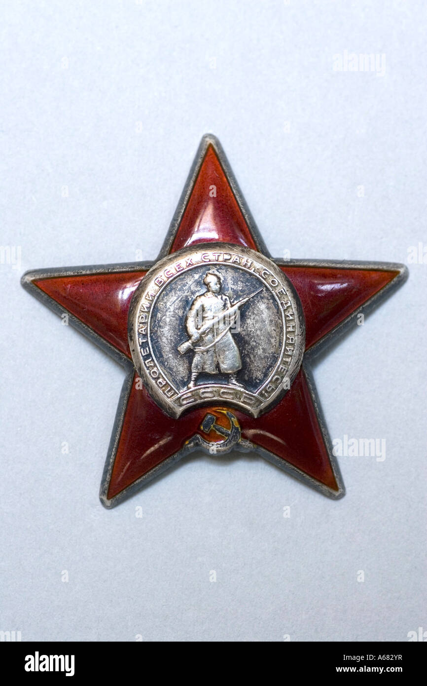 Soviet union military star hi-res stock photography and images - Alamy