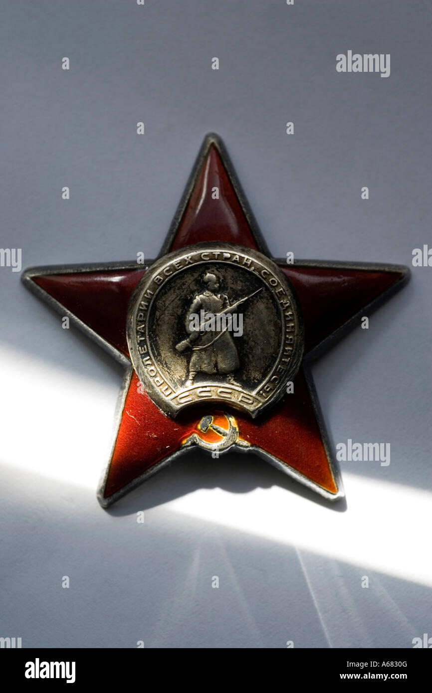 Soviet union military star hi-res stock photography and images - Alamy