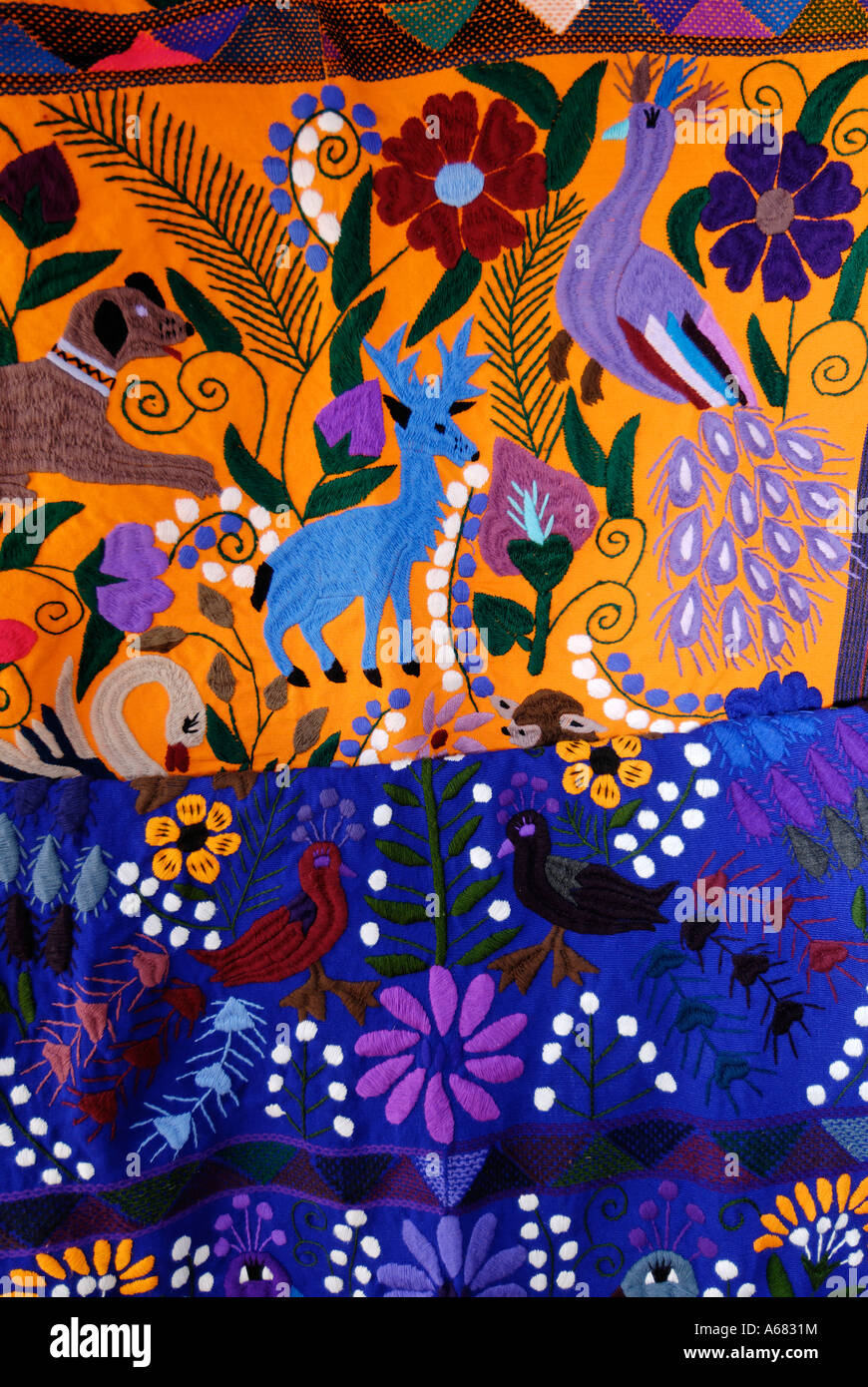 Traditional Maya patterns from Chiapas, Mexico Stock Photo - Alamy