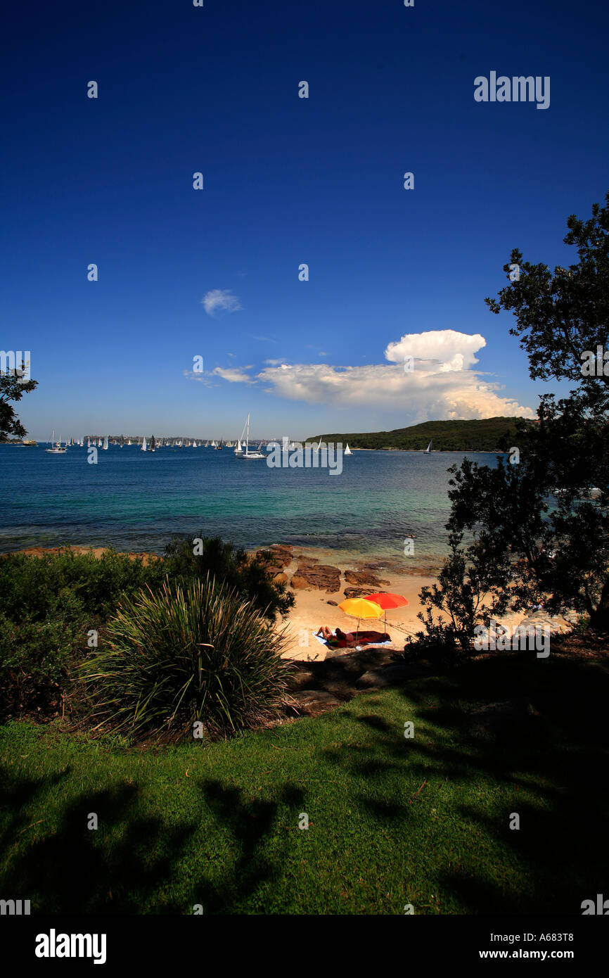 Delwood Beach near Manly Sydney Harbour Stock Photo - Alamy