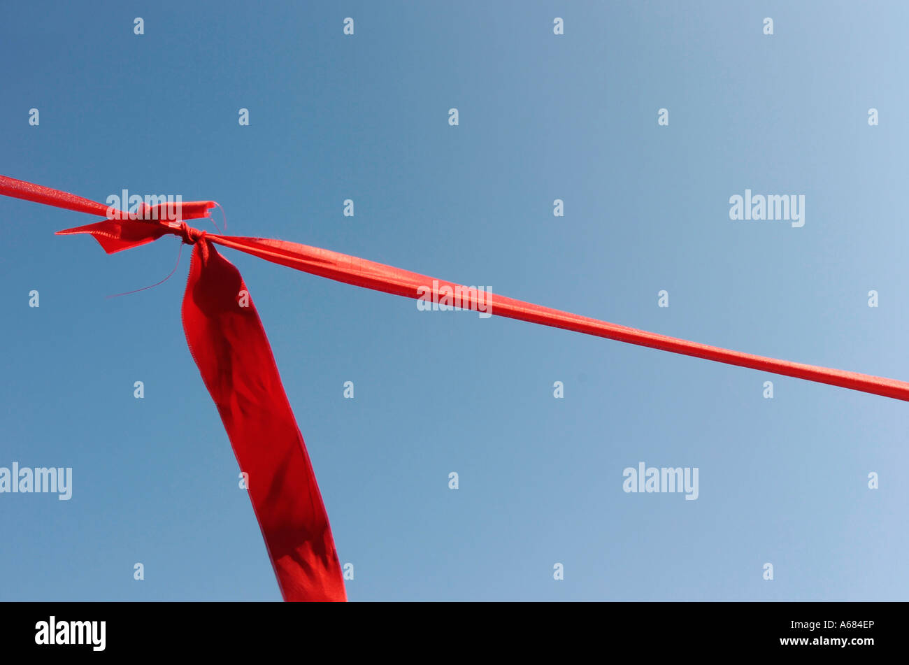 Red silk ribbon Stock Photo - Alamy