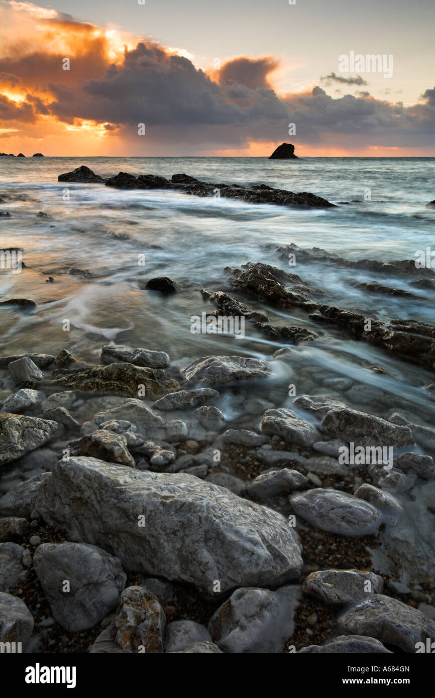 Man O War Cove, Durdle Door, Dorset Stock Photo - Alamy