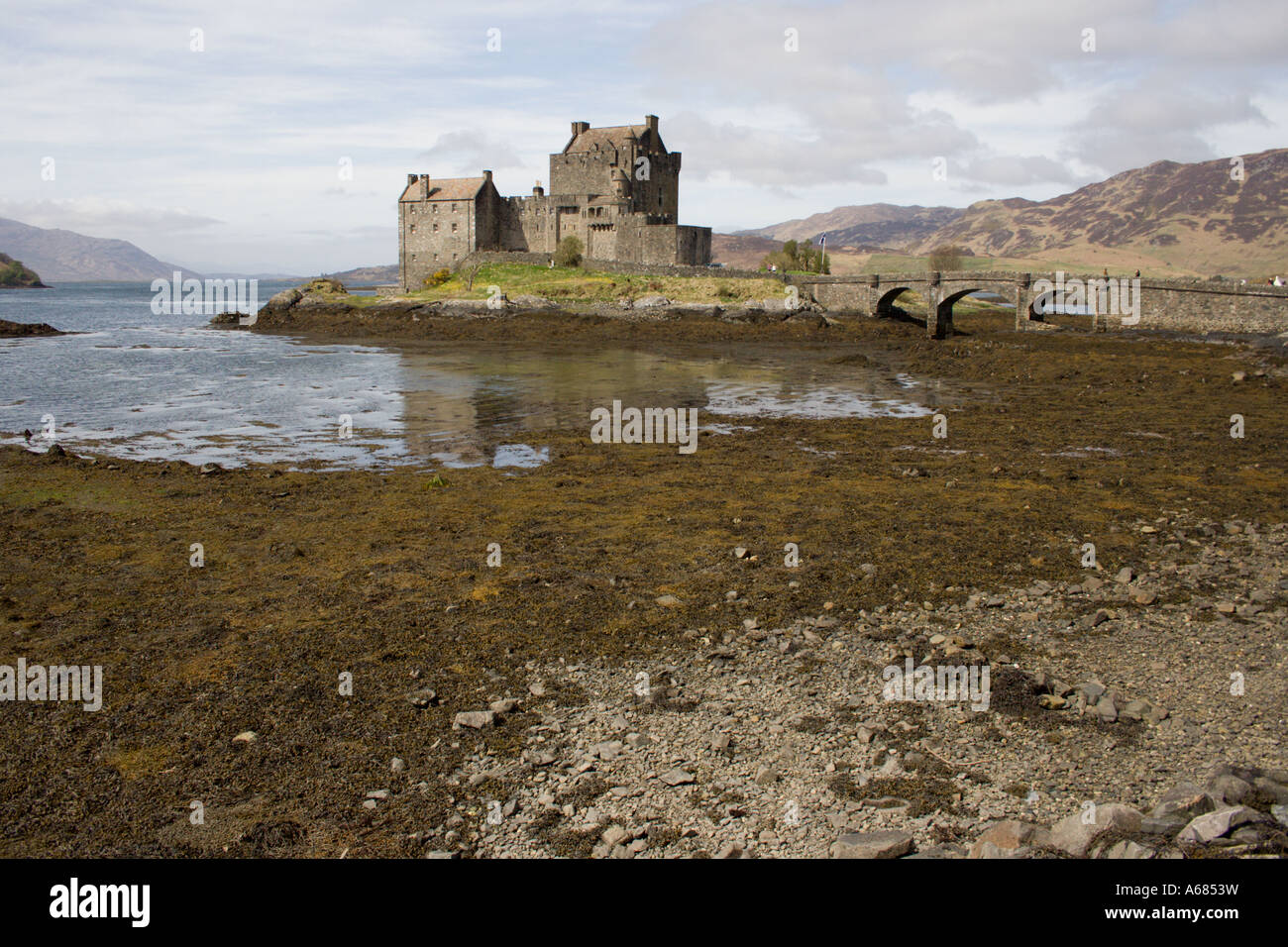 Eilean Donan Castle in Wester Ross Stock Photo - Alamy