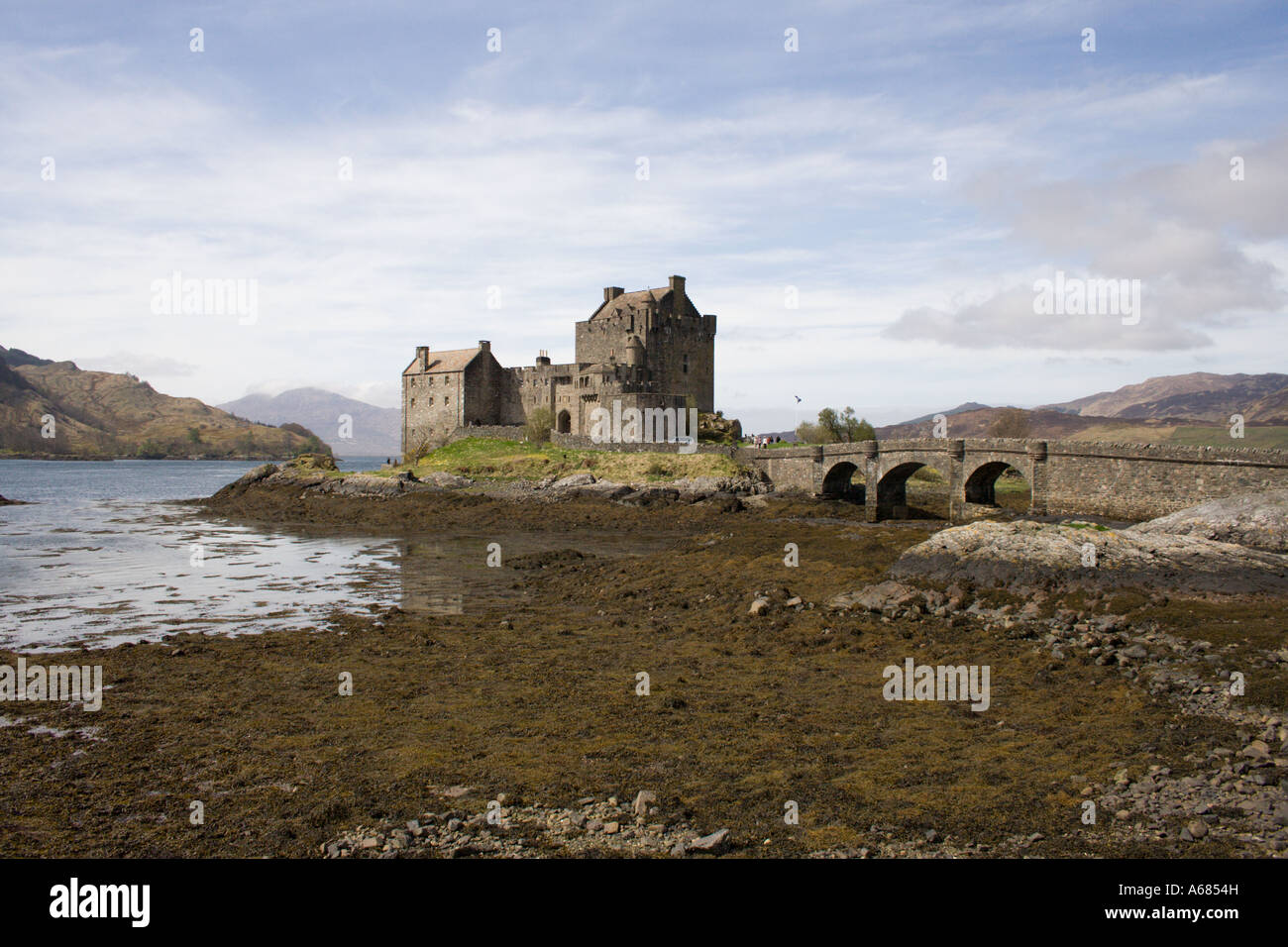 Eilean Donan Castle in Wester Ross Stock Photo - Alamy
