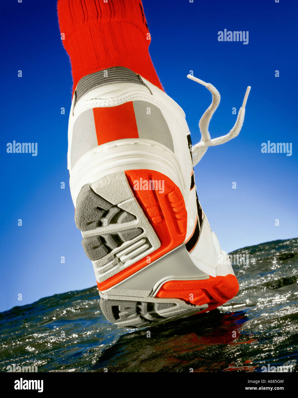 Trainer, athletic shoe,runner,soft shoes Stock Photo - Alamy