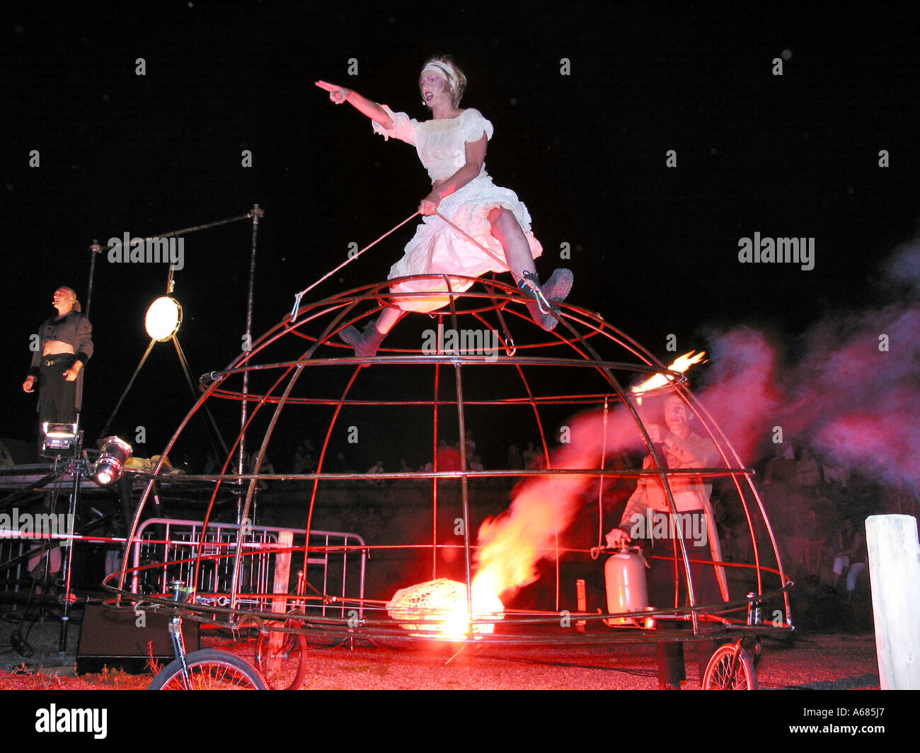 Strong woman act hi-res stock photography and images - Alamy