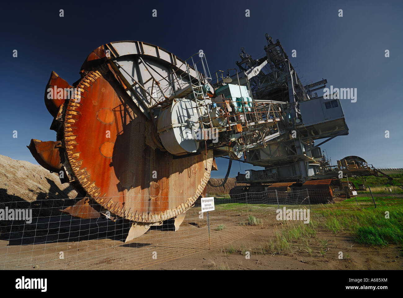 old open mining digger Stock Photo - Alamy