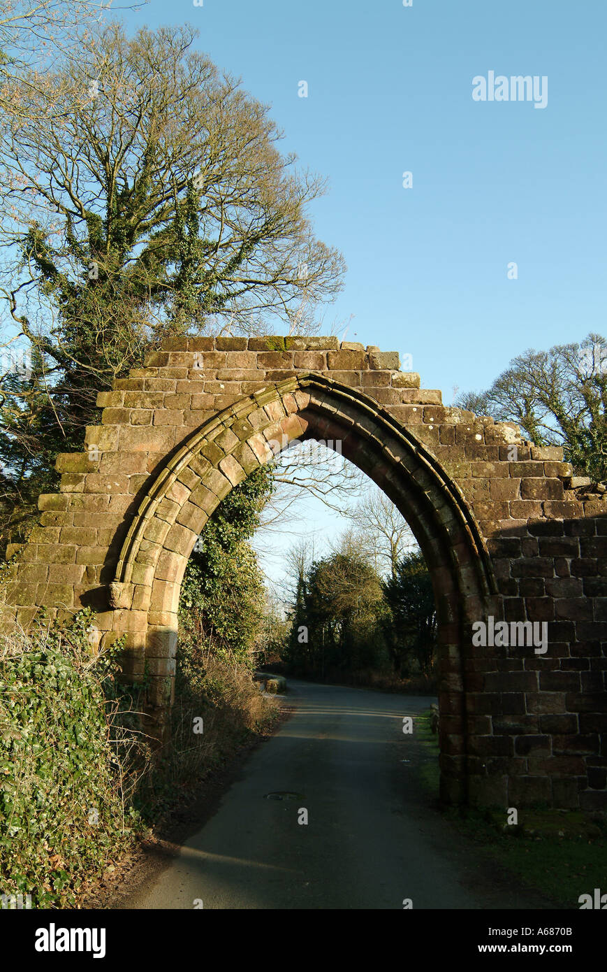 Furness abbey entrance hi-res stock photography and images - Alamy