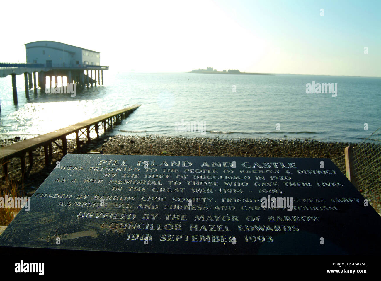 Piel island cumbrian coast hi-res stock photography and images - Alamy
