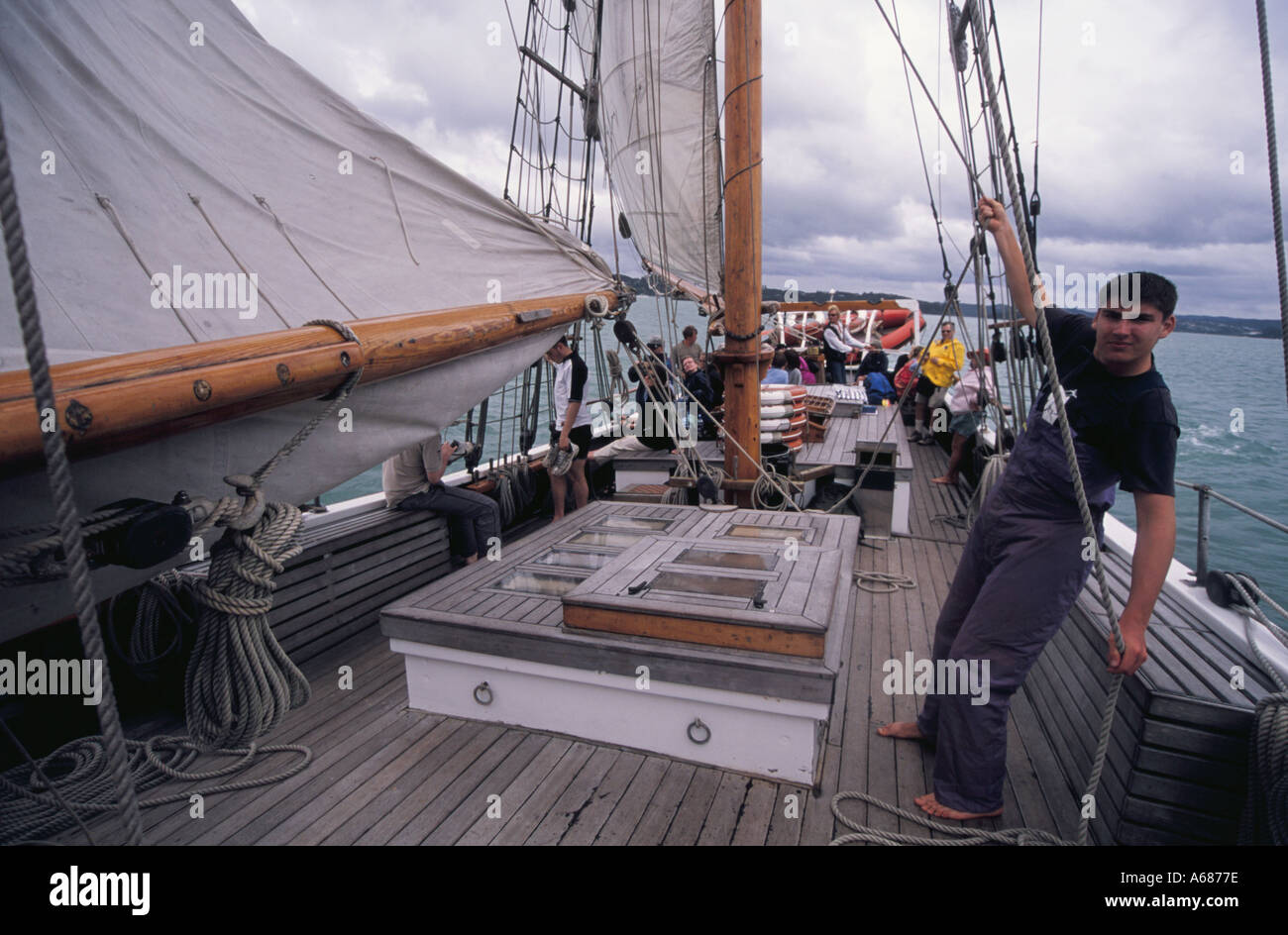 Raising sail hi-res stock photography and images - Alamy