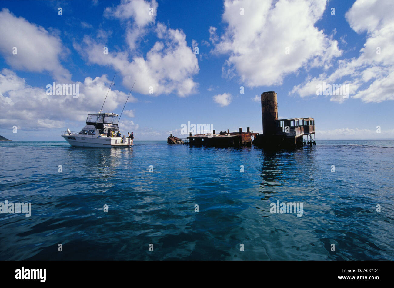 Tangalooma Resort Moreton Island Stock Photo - Alamy
