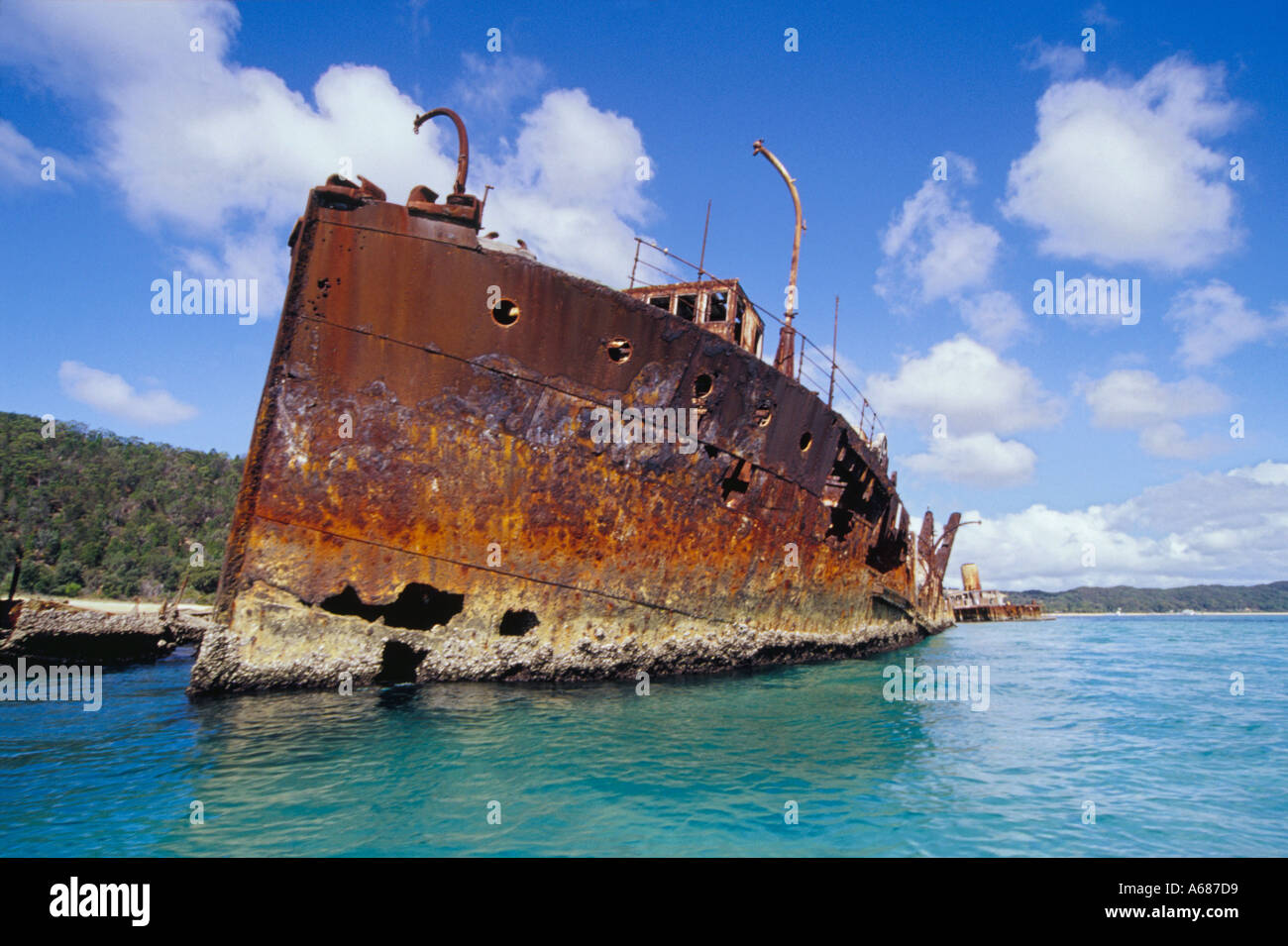 Tangalooma Resort Moreton Island Stock Photo - Alamy