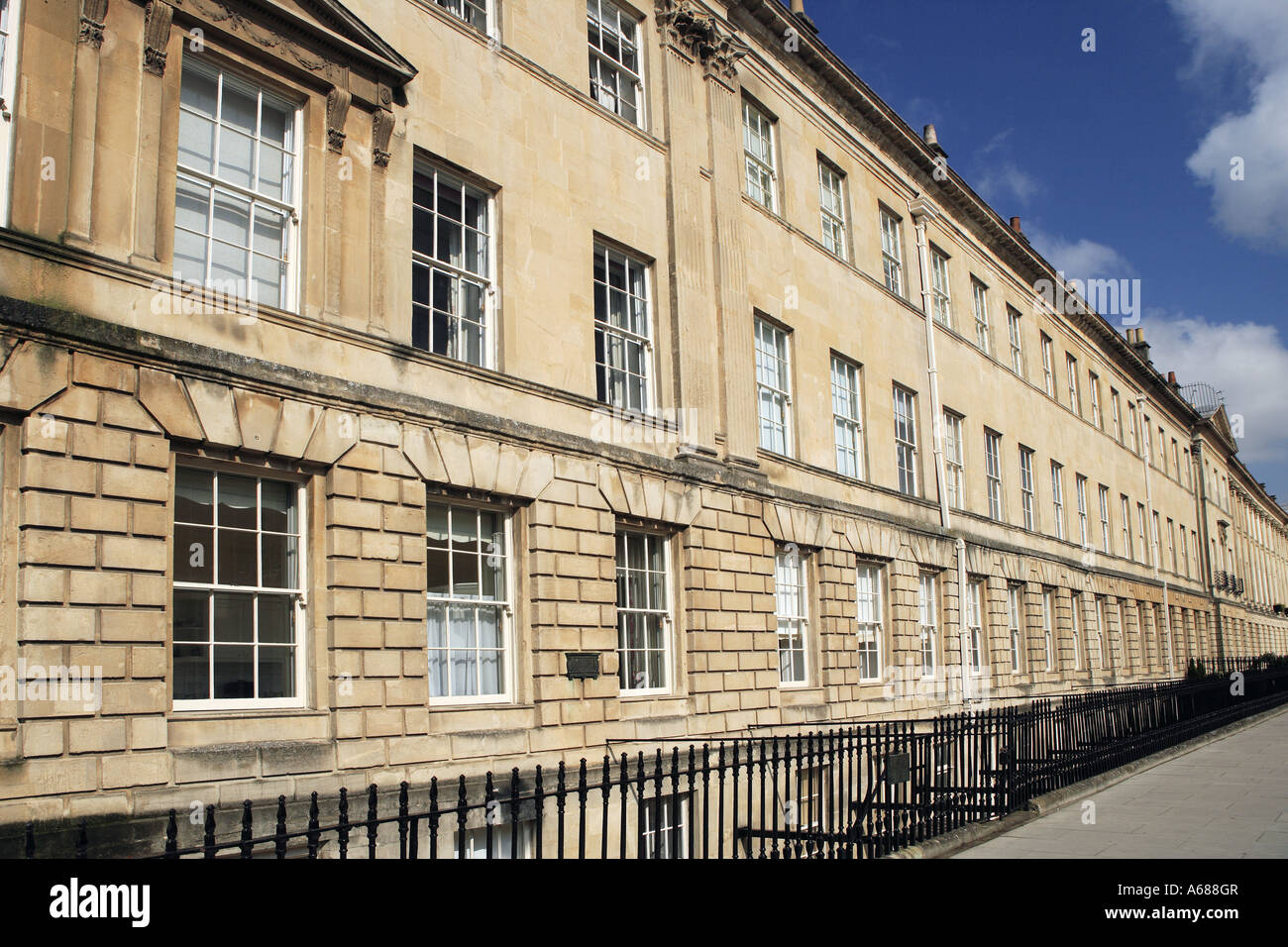 Great Pulteney Street in Bath England Stock Photo - Alamy
