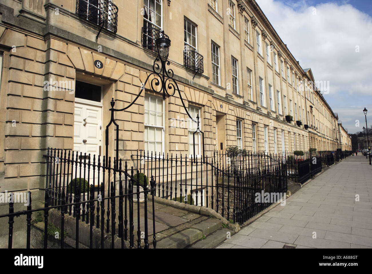 Great Pulteney Street in Bath England Stock Photo - Alamy