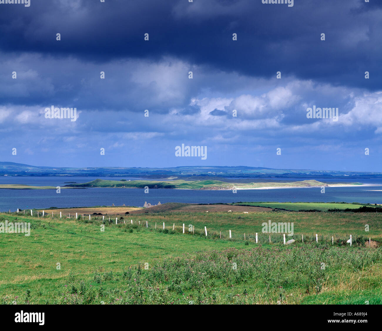 shallow sea inlet on donegal coast Stock Photo - Alamy