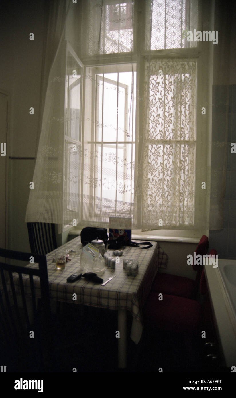 Wind through a window Stock Photo - Alamy