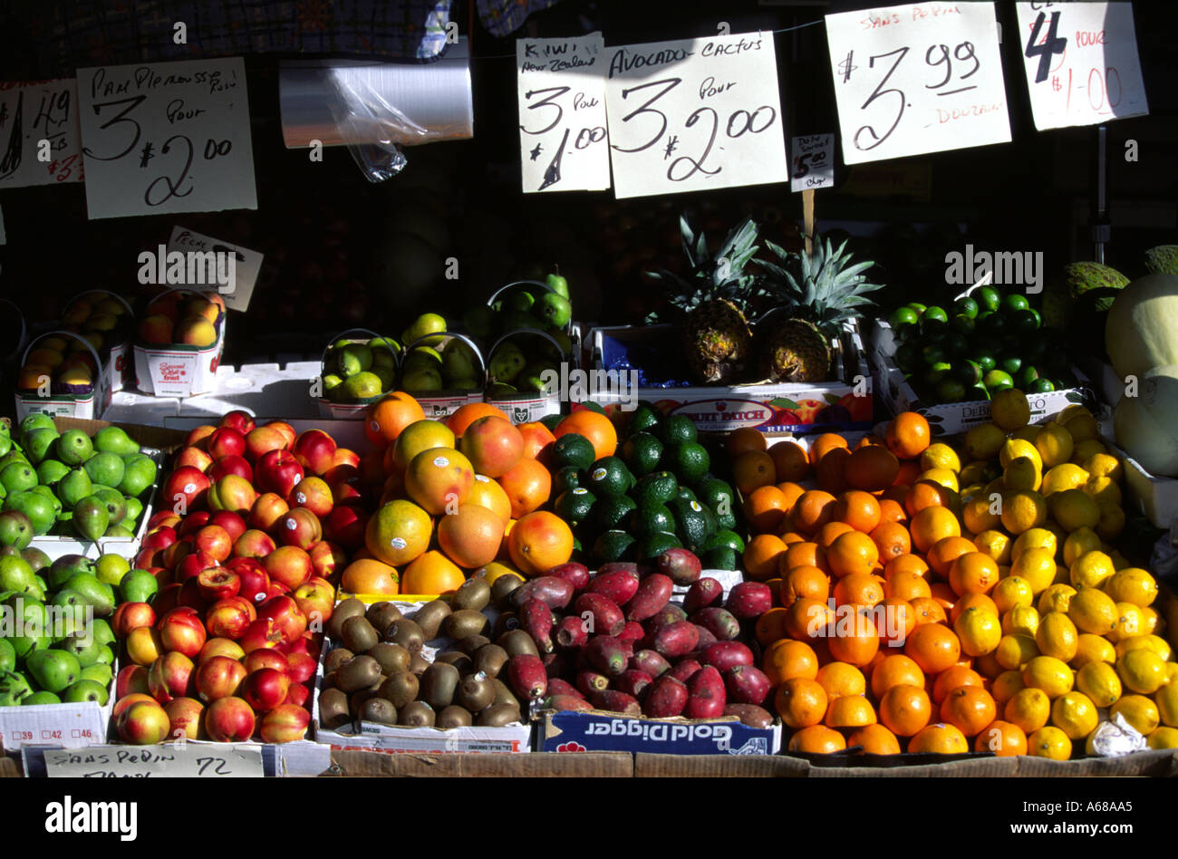 Fruits in market Stock Photo - Alamy