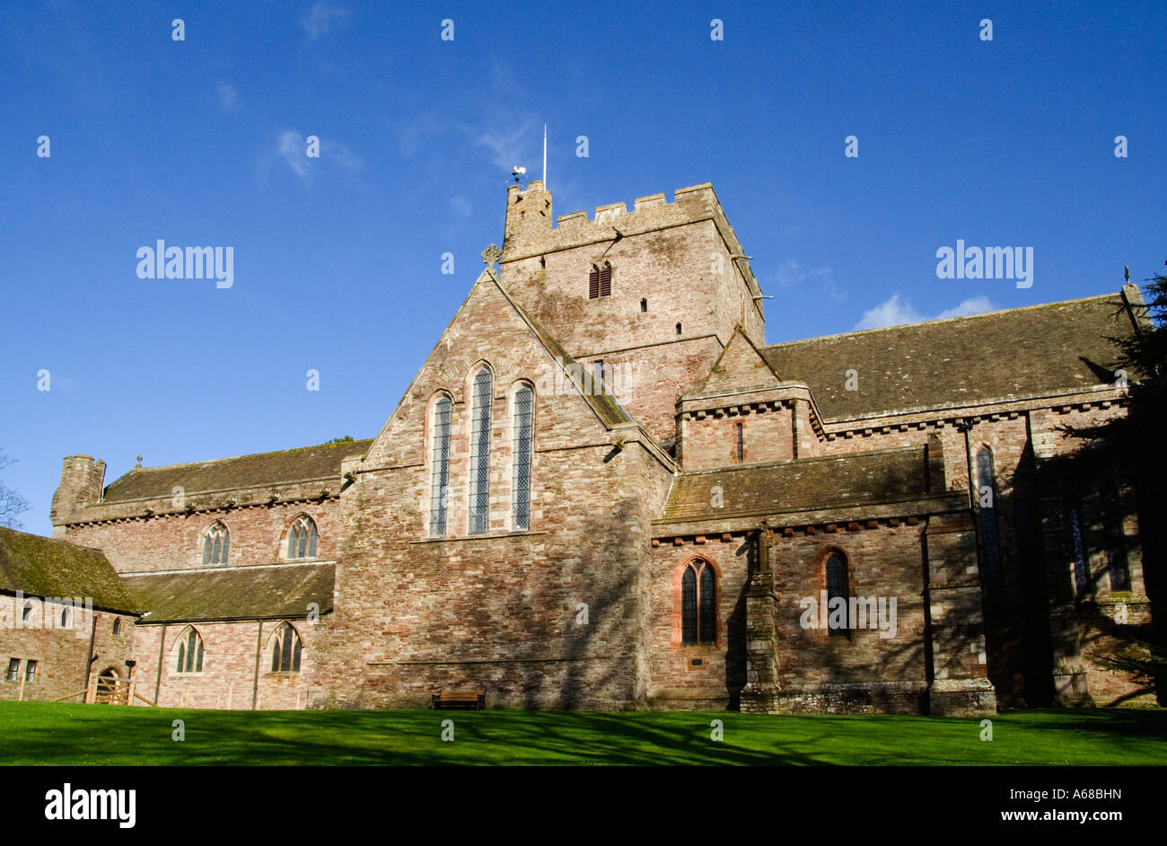 The Cathedral Church of St John The Evangelist, Brecon, Powys, Wales ...