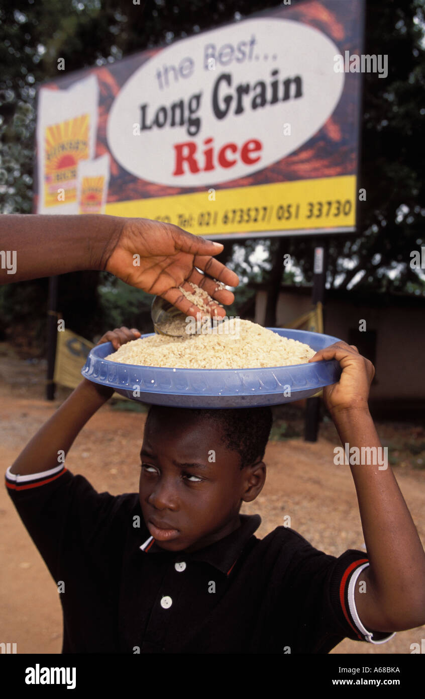 Ghana rice hi-res stock photography and images - Alamy