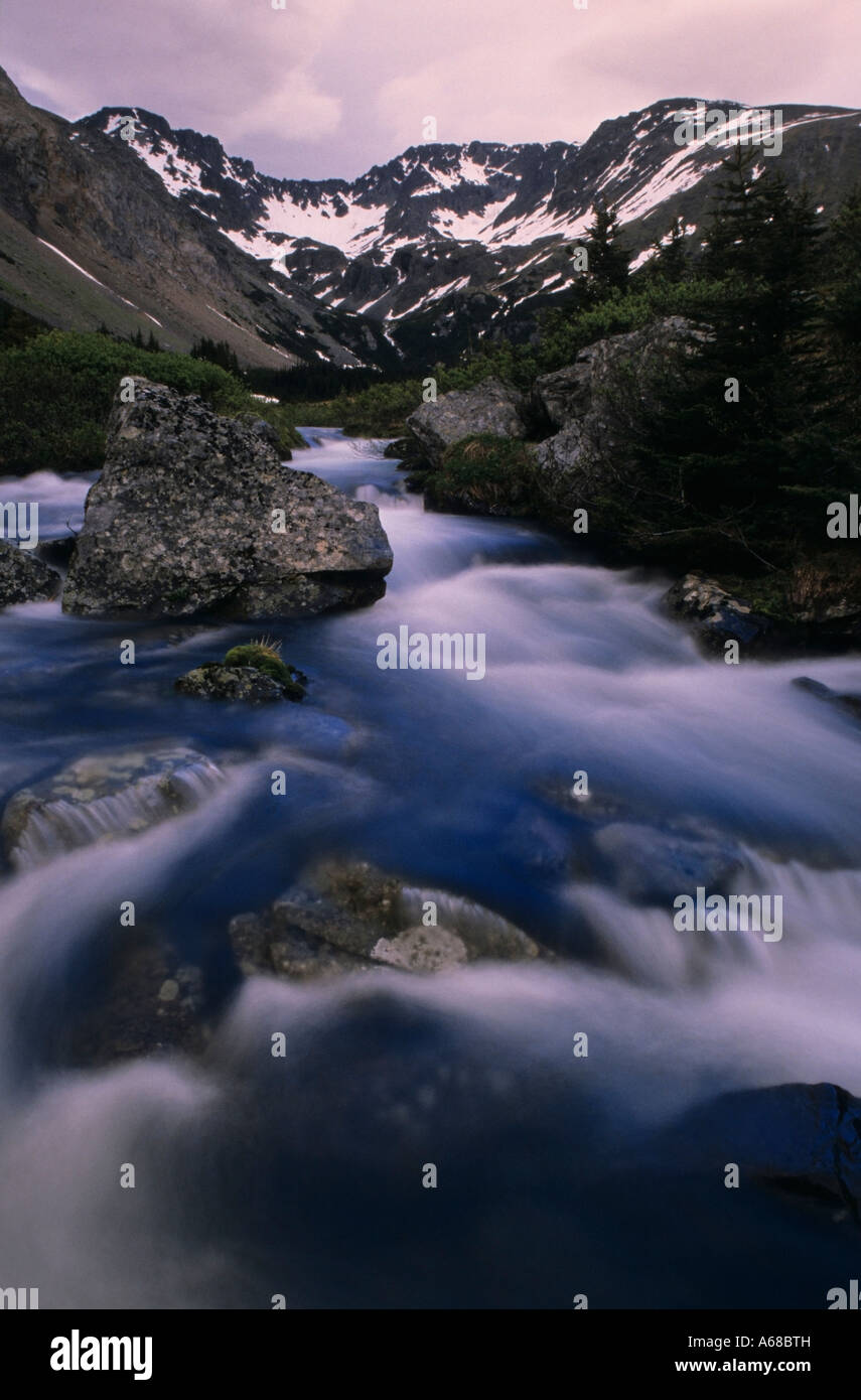 Driftwood Creek in Silver King Basin Babine Mountains Provincial Park ...