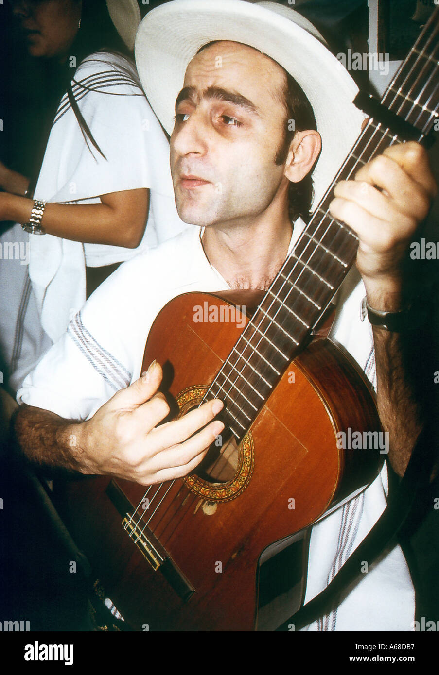 singer playing guitar and sing lebanon Stock Photo - Alamy