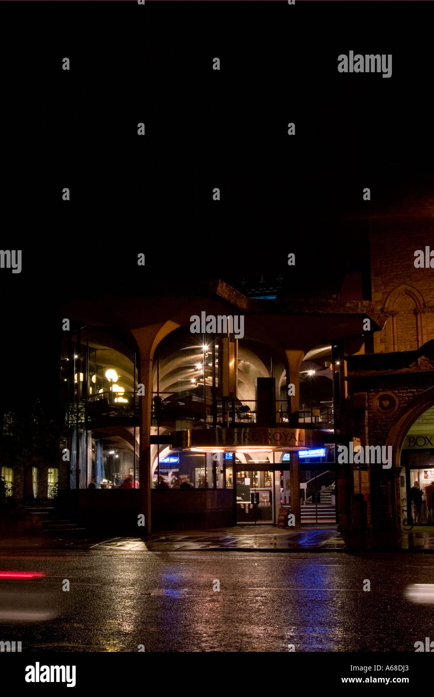 York Theatre Royal at night Stock Photo - Alamy