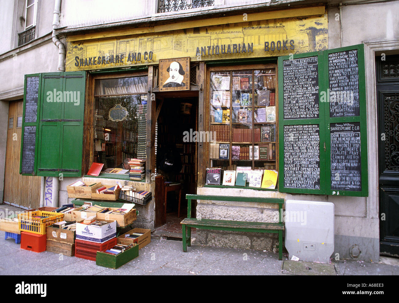 Shakespeare and co hi-res stock photography and images - Alamy