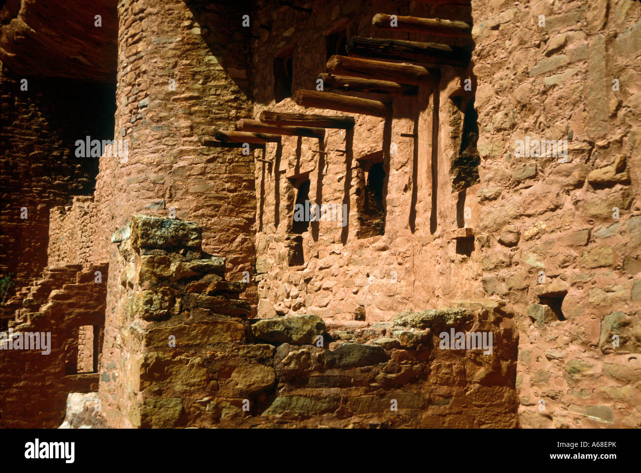 Manitou Cliff Dwellings of the Anasazi native American Indian tribe ...