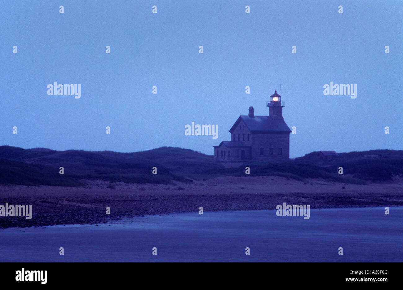 Lighthouse Block Island Rhode Island Stock Photo - Alamy