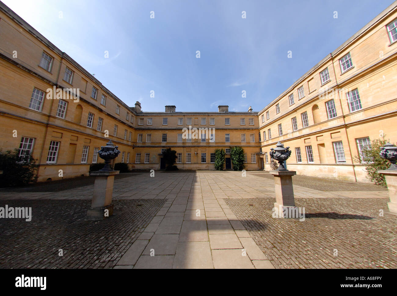 The Garden Quadrangle of Trinity College Oxford Stock Photo - Alamy