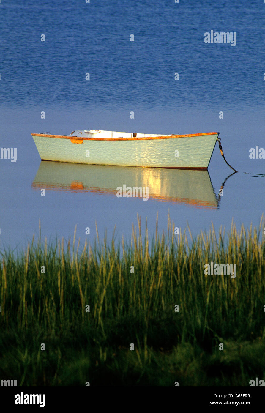 Rowboat, Orleans, Cape Cod, MA Stock Photo - Alamy