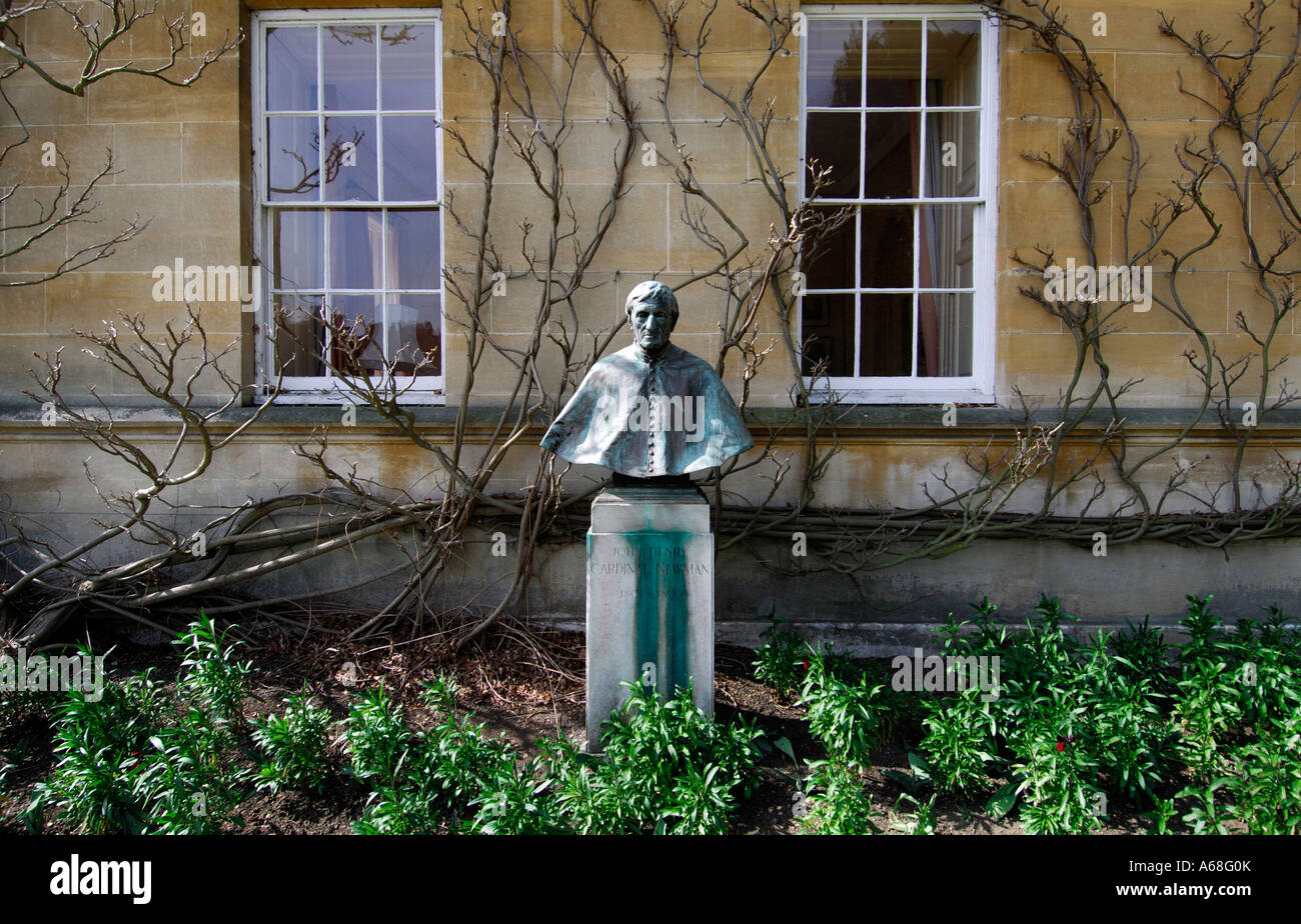Statue of John Henry Cardinal Newman (1801-1890) in Trinity College ...