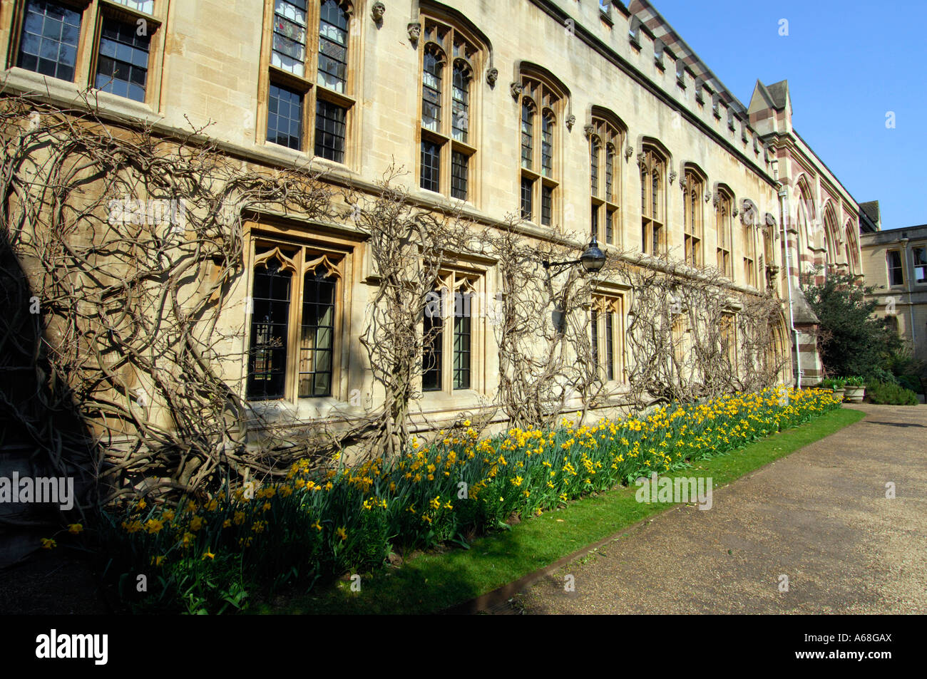 Balliol College Front Quad and Chapel Stock Photo - Alamy