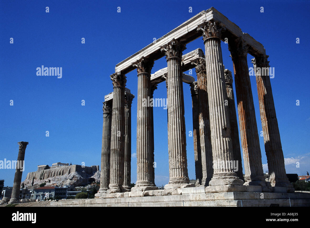 temple of zeus Stock Photo - Alamy
