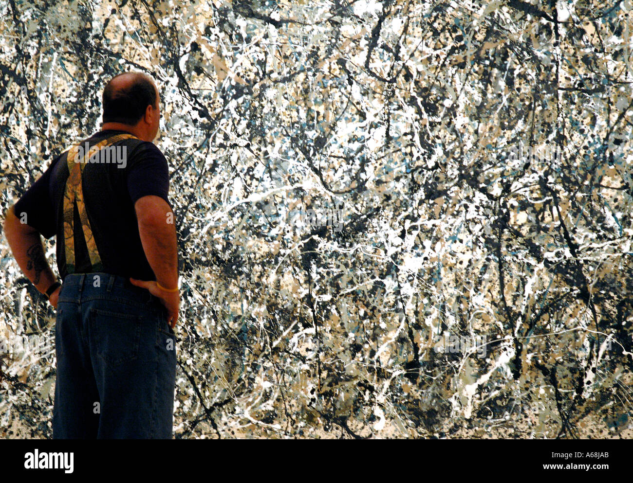 Jackson pollock hi-res stock photography and images - Alamy