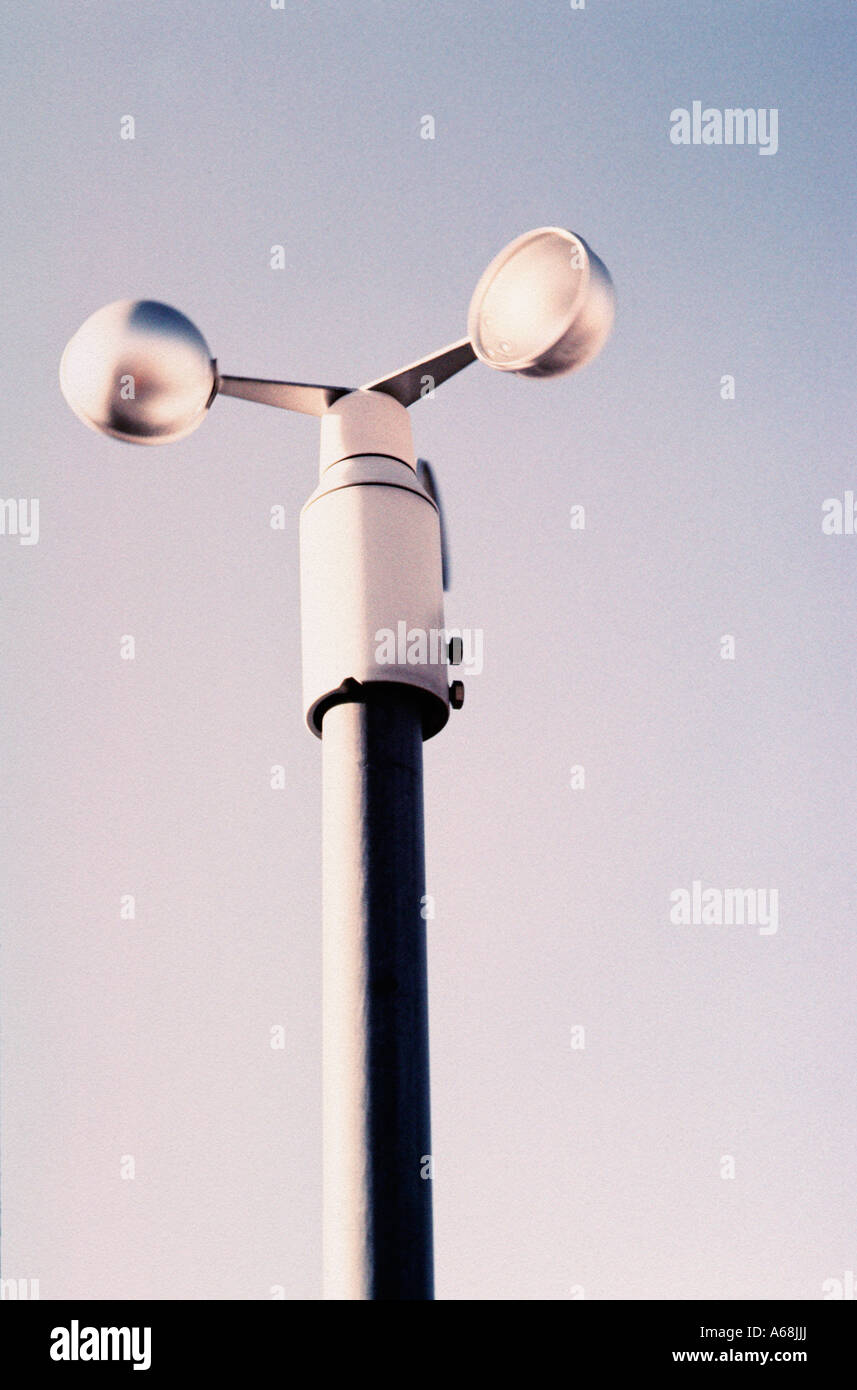 Closeup of a wind gage Stock Photo - Alamy