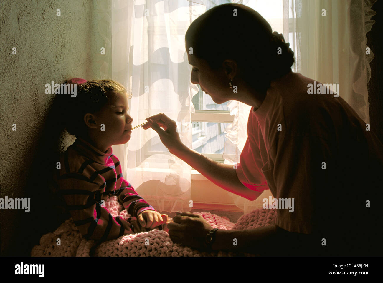 Sick child kid health hi-res stock photography and images - Alamy