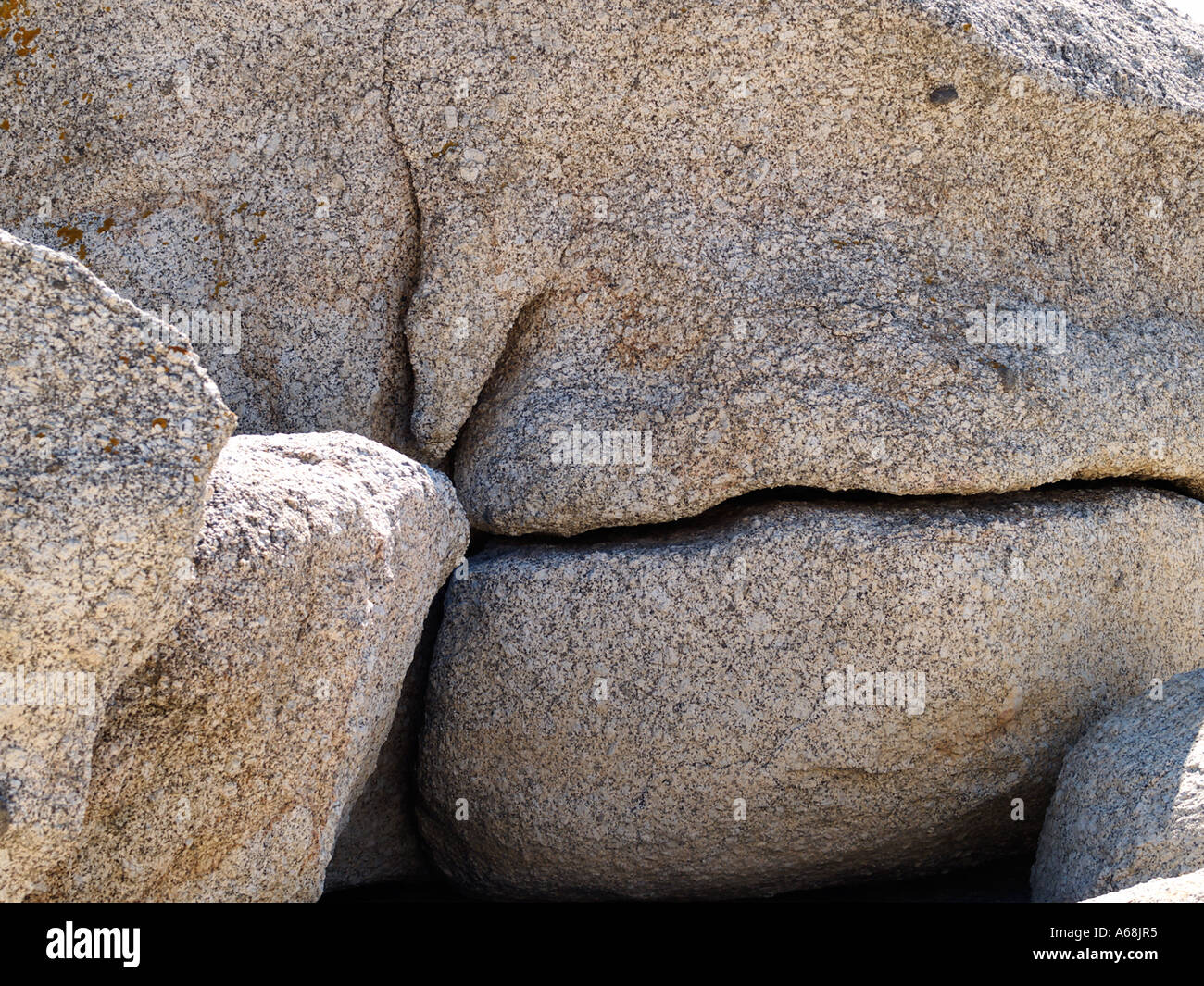 Unusual shaped boulders in Capetown South Africa Stock Photo - Alamy