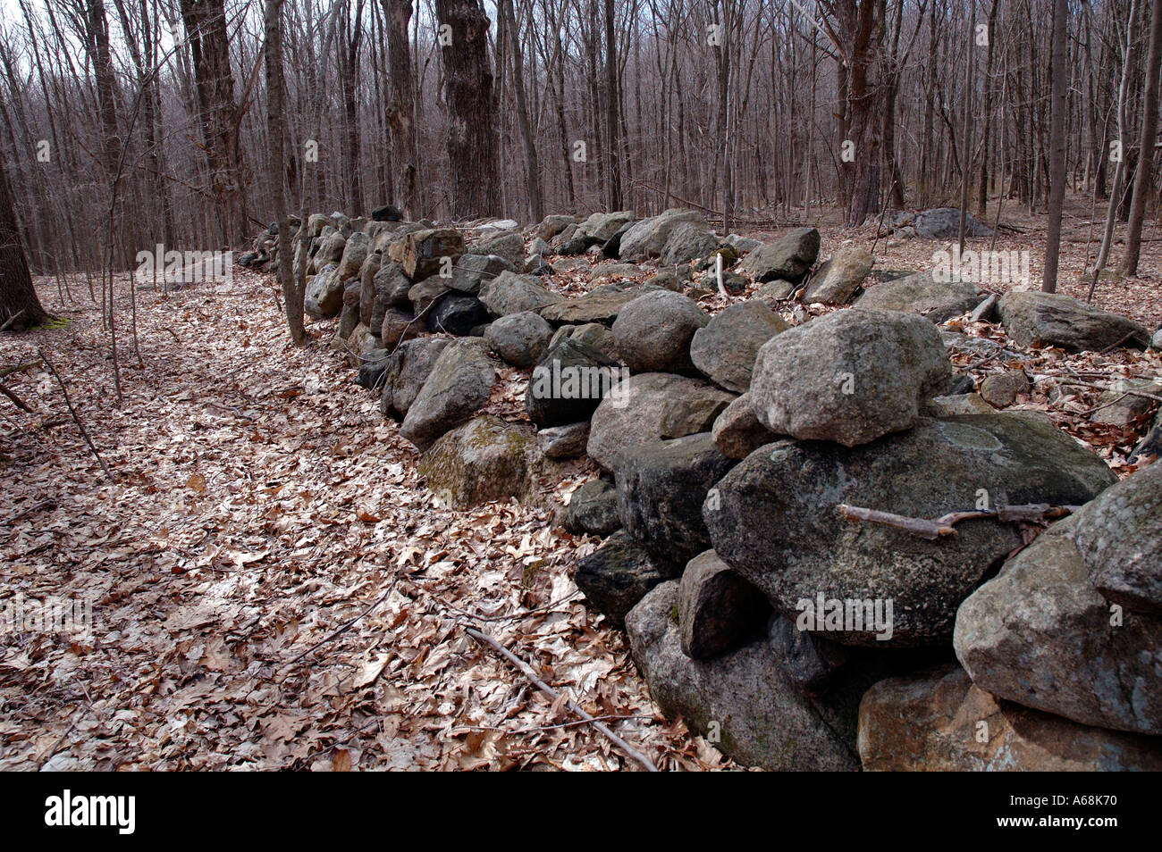 Ancient Stone Walls New England