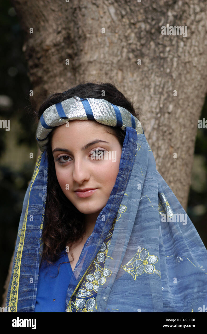 Arab woman portrait Stock Photo - Alamy