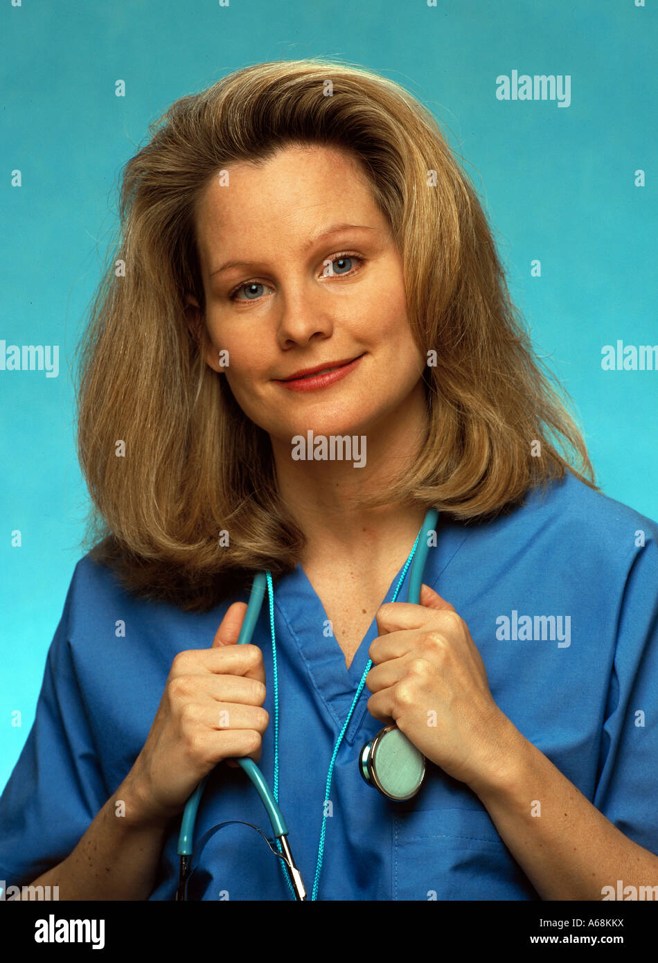 Portrait of a nurse Stock Photo - Alamy
