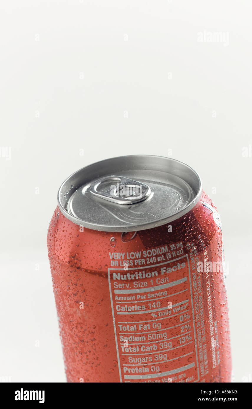 can of soda Stock Photo - Alamy