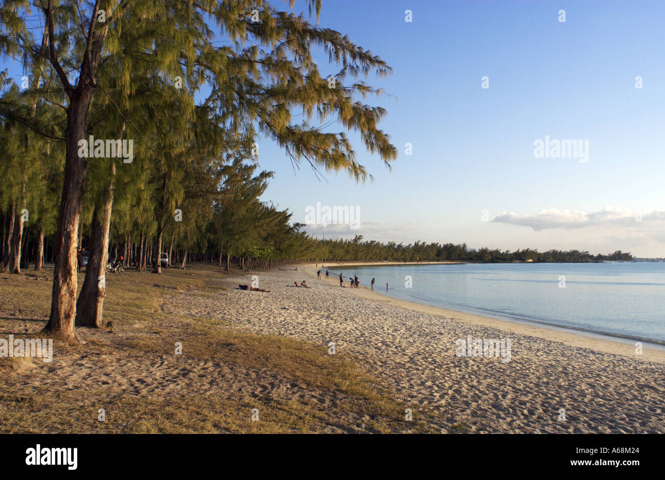 large sandy beach Stock Photo - Alamy
