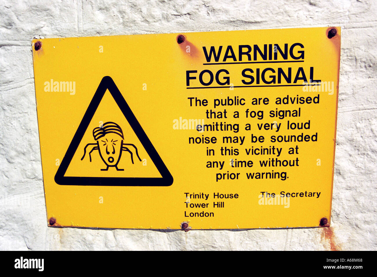 Warning Fog Signal Stock Photos & Warning Fog Signal Stock Images - Alamy