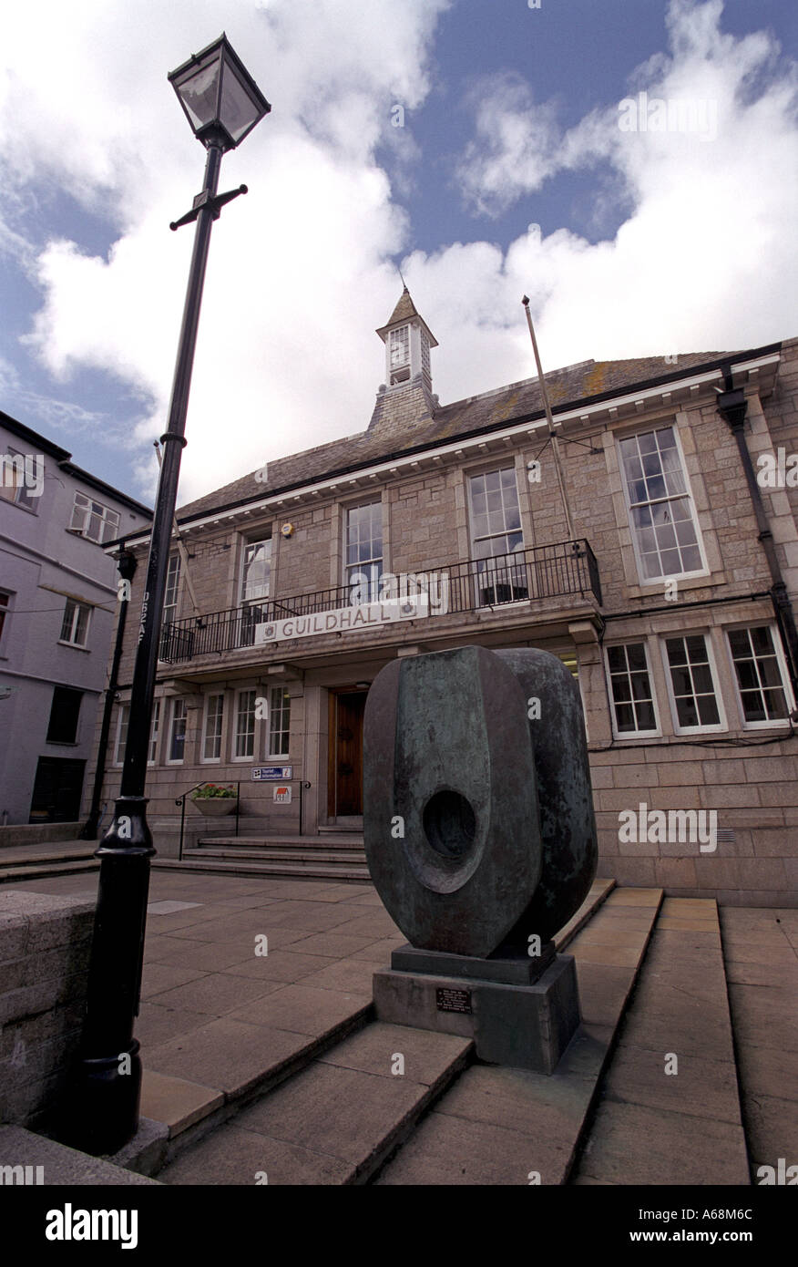 The Town Hall in St Ives Cornwall England UK Stock Photo - Alamy